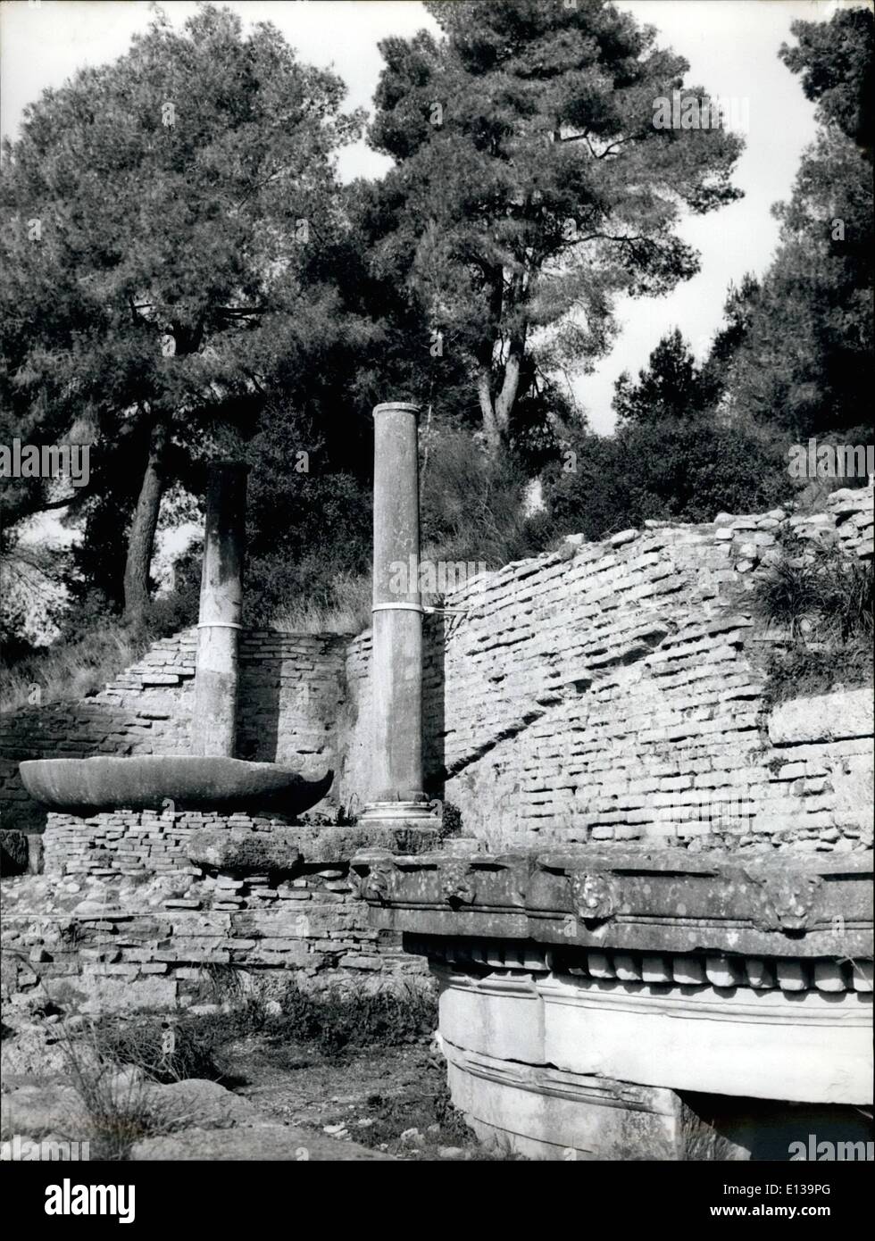 Feb. 29, 2012 - Olympia, where the first Olympic Games were held Stock ...