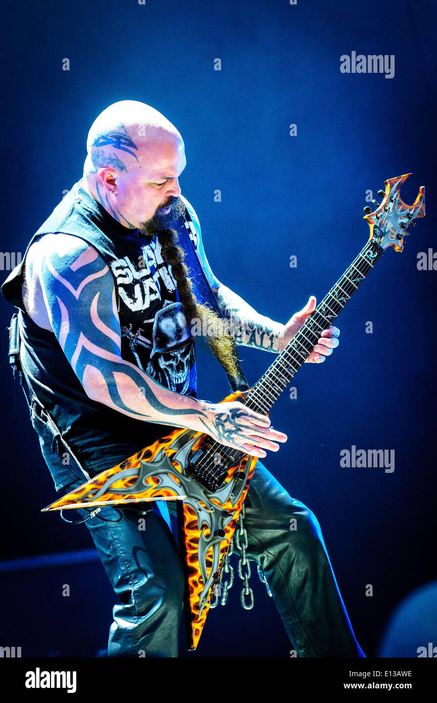 Columbus, Ohio, USA. 17th May, 2014. American thrash metal band SLAYER ...