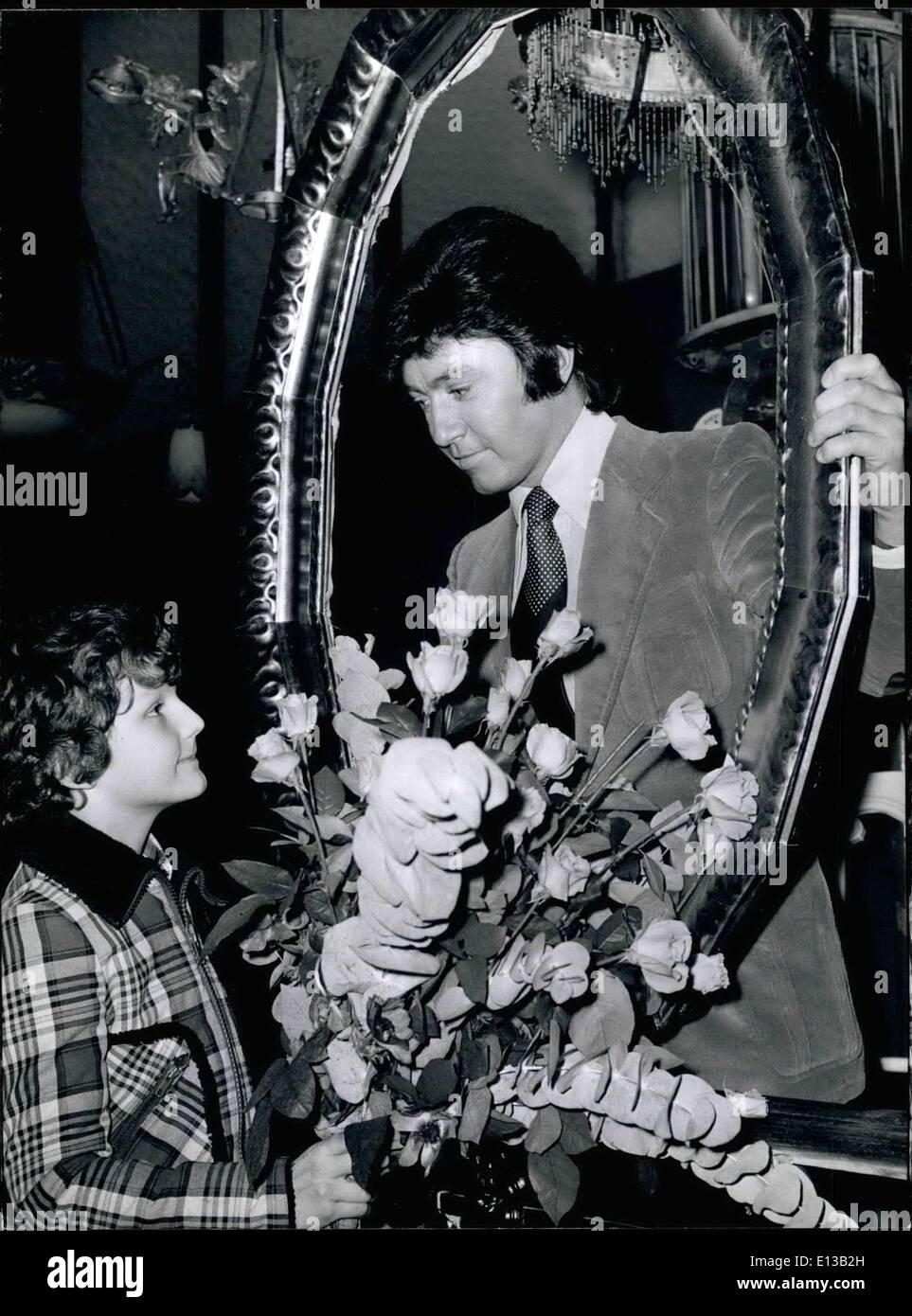 Feb. 29, 2012 - REX GILDO IS GIVEN THE FIRST SYMPATHY-PRIZE BY GERMAN ...