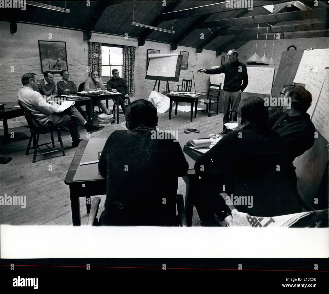 Feb. 29, 2012 - Sir Ronald Bennett Conducting aclass for Industrial ...