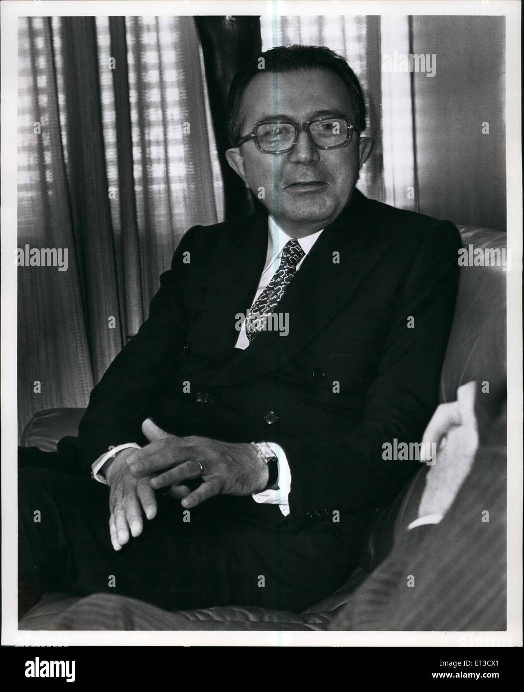 Italian premier giulio andreotti hi-res stock photography and images ...