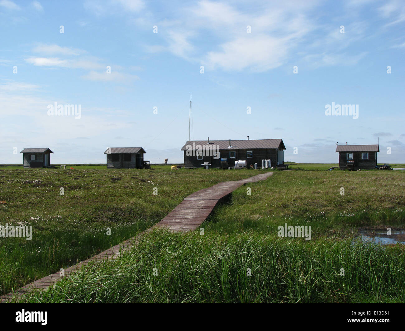 The Kanaryarmiut Field Station in Alaska is operated by the U.S. Fish ...