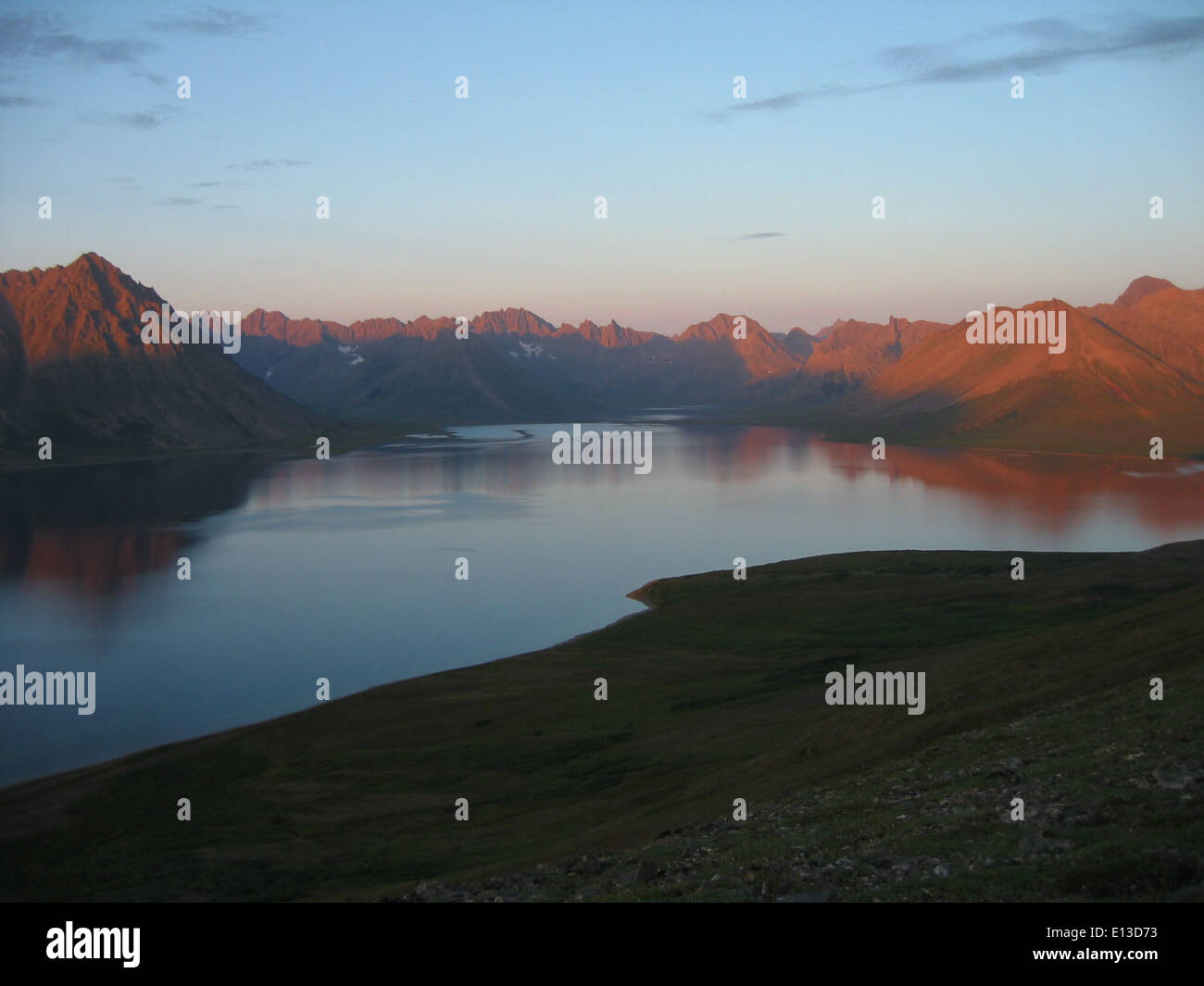 The Kwethluk River, located in the Yukon Delta National Wildlife Refuge ...