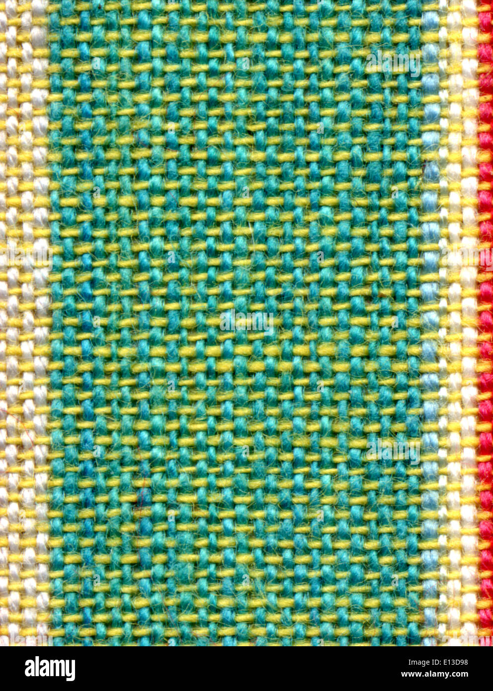Detail of colorful fabric pattern background Stock Photo - Alamy