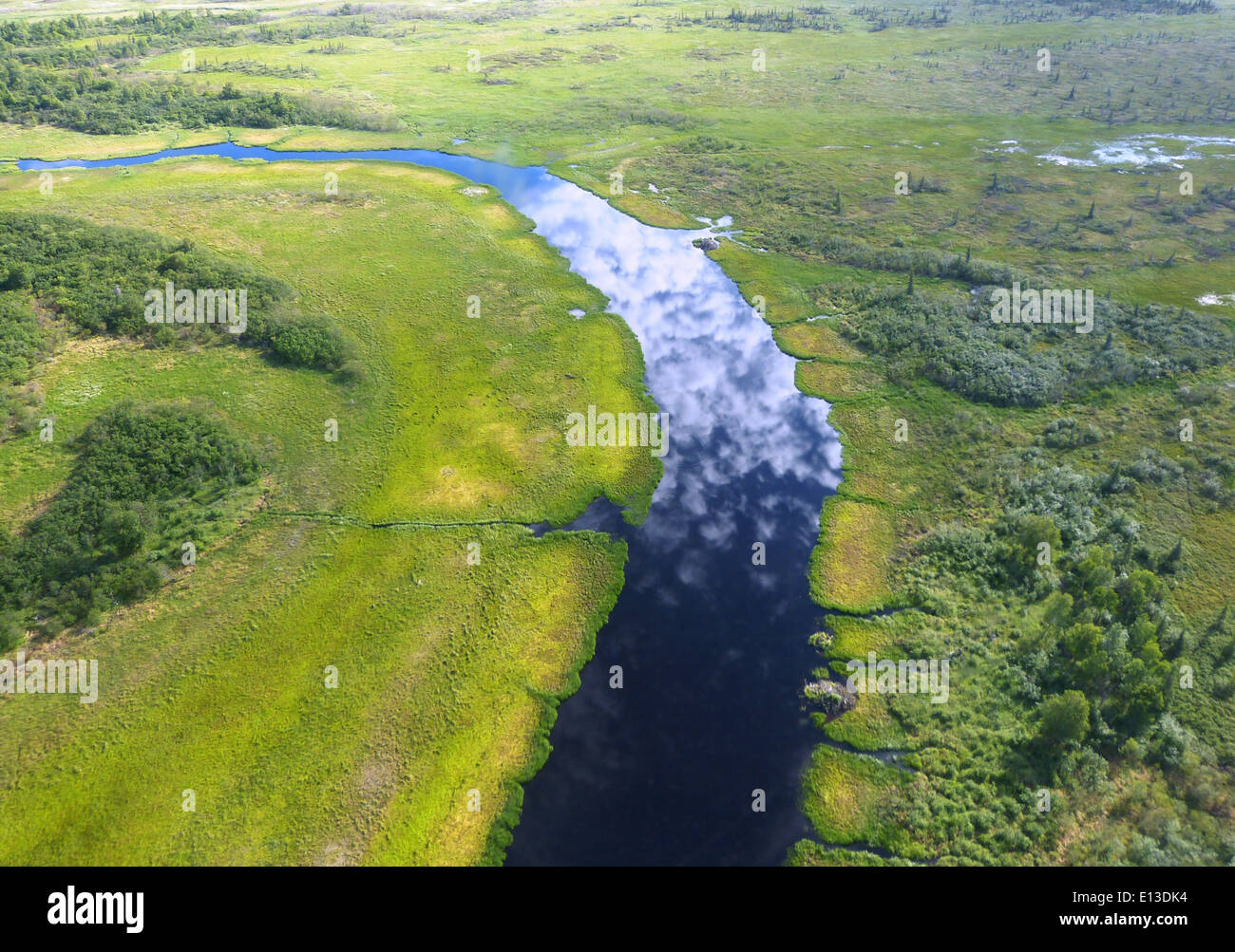 The Yukon Delta National Wildlife Refuge (NWR) in Alaska encompasses ...