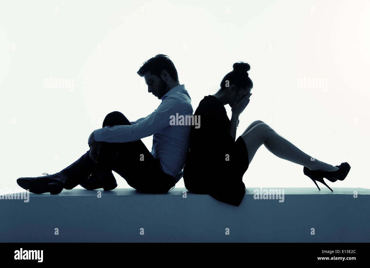 Stressed desperate angry woman hi-res stock photography and images - Alamy