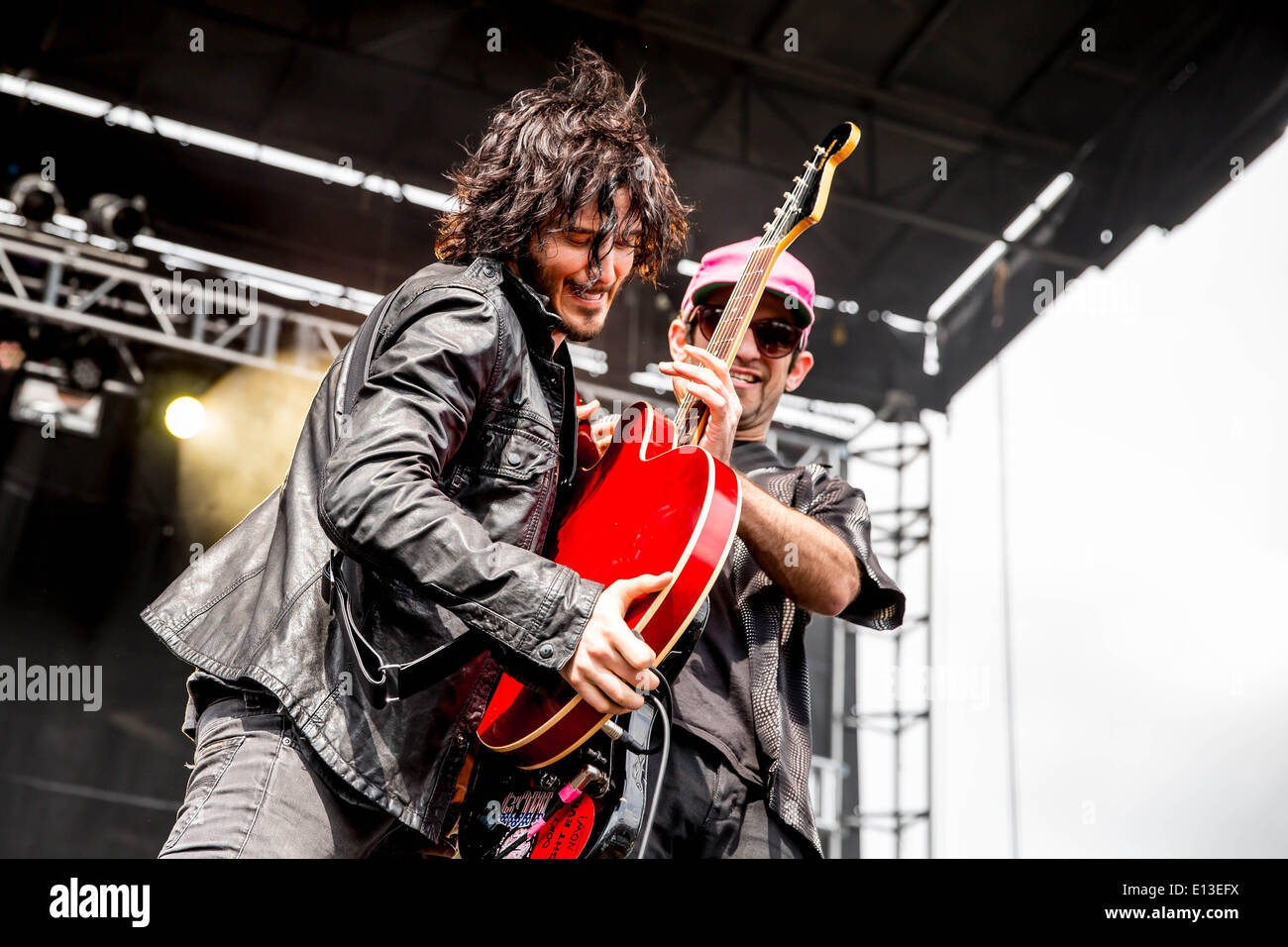 Columbus, Ohio, USA. 17th May, 2014. REIGNWOLF performs on day one of ...