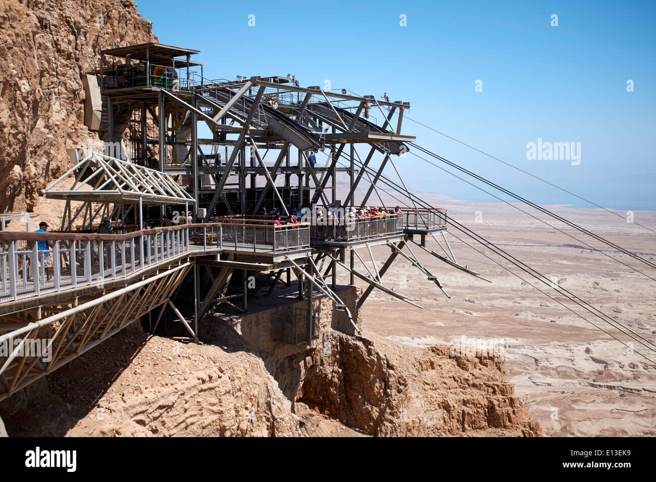 Masada cable car hi-res stock photography and images - Alamy