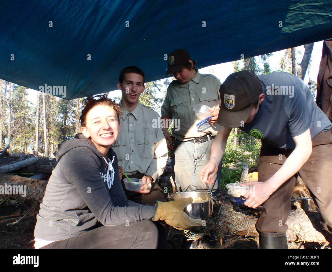 In 2013, Kenai Fjords National Park's Youth Conservation Corps (YCC) employed seven local youths ...