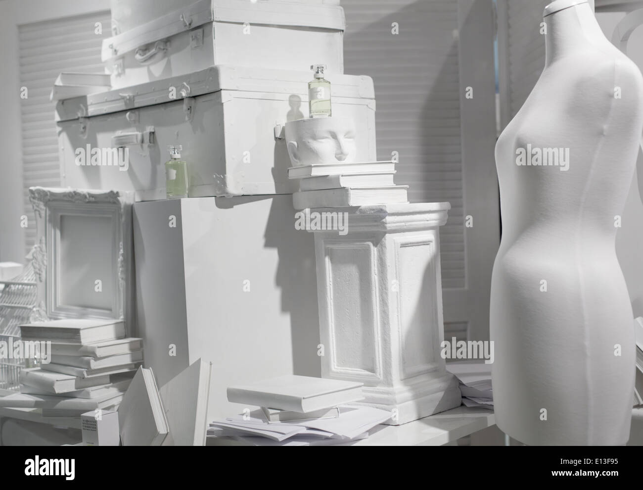 Assorted objects in a store Stock Photo - Alamy