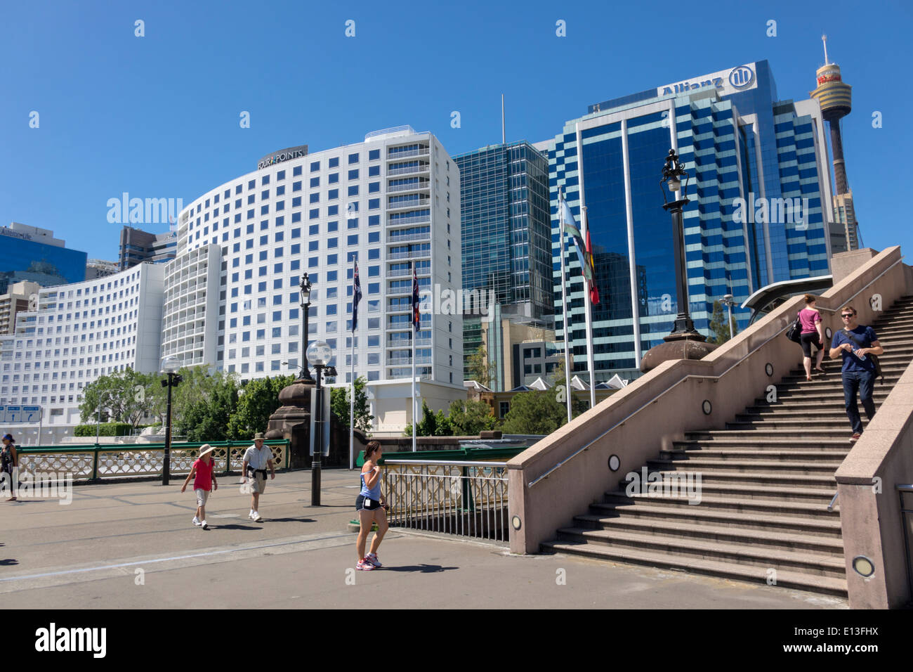 Sydney Australia,Darling Harbour,harbor,Pyrmont Bridge,Four Points by ...