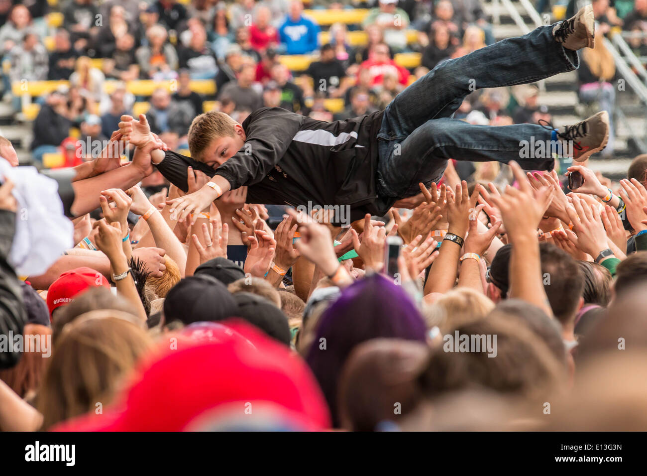 Columbus, Ohio, USA. 19th May, 2014. ATMOSPHERE on day two of the 2014 ...