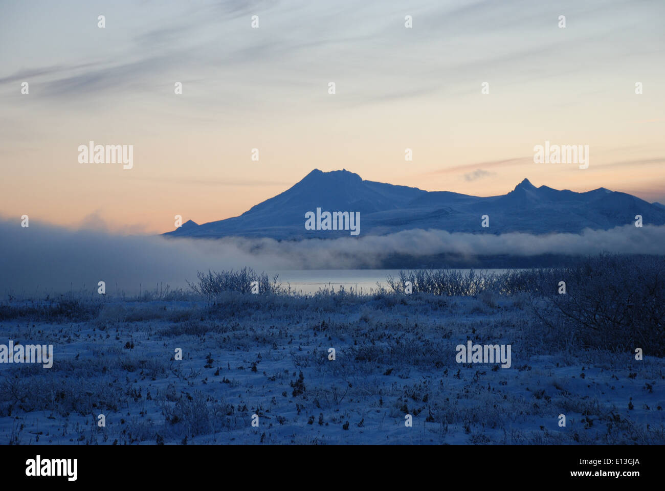 Fog frames Mt Dutton Stock Photo - Alamy