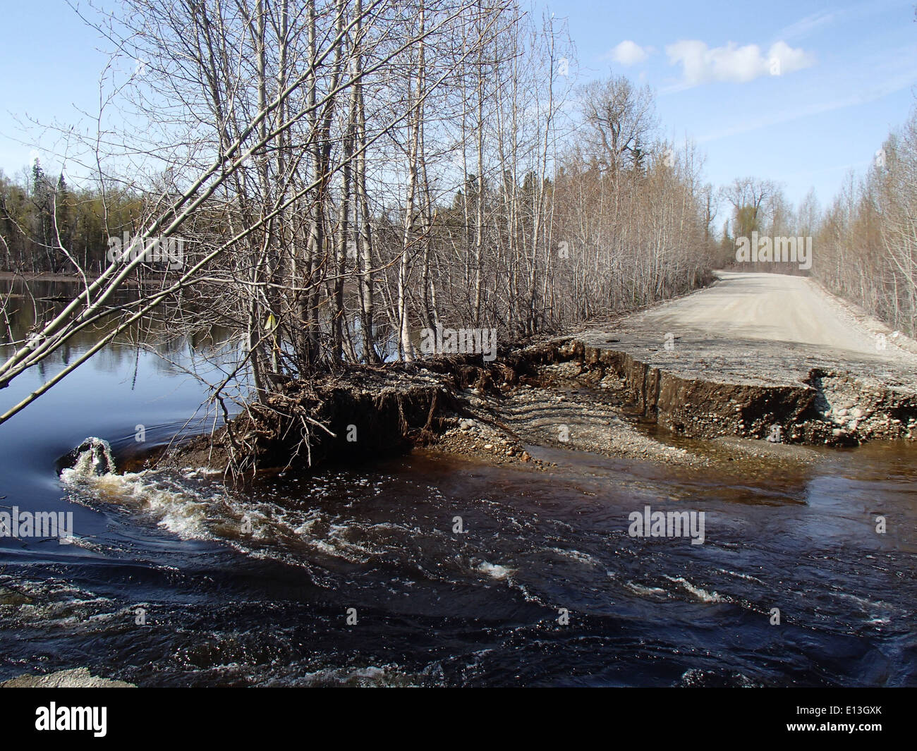 Culvert washout in tyonek hi-res stock photography and images - Alamy
