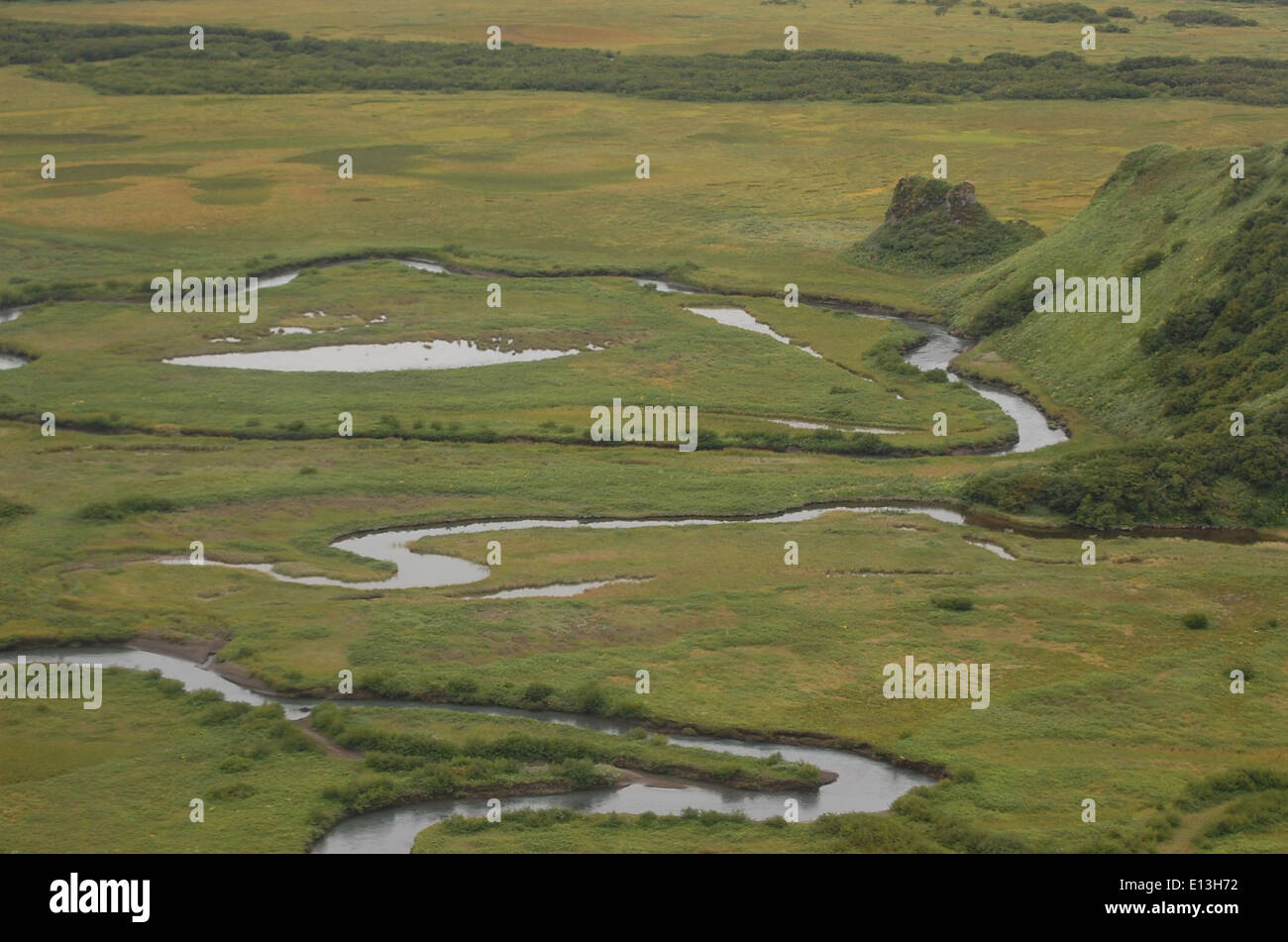 Unimak Island, part of the Alaska Maritime National Wildlife Refuge ...