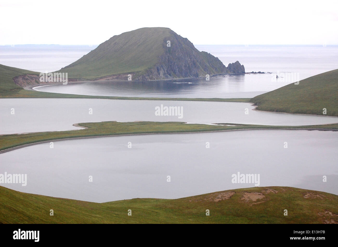 The diverse landscapes of Unimak Island, part of the Alaska Maritime ...