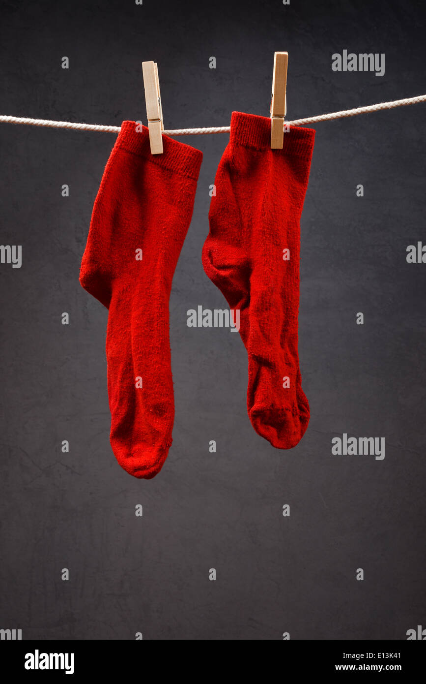 Socks attached hi-res stock photography and images - Alamy