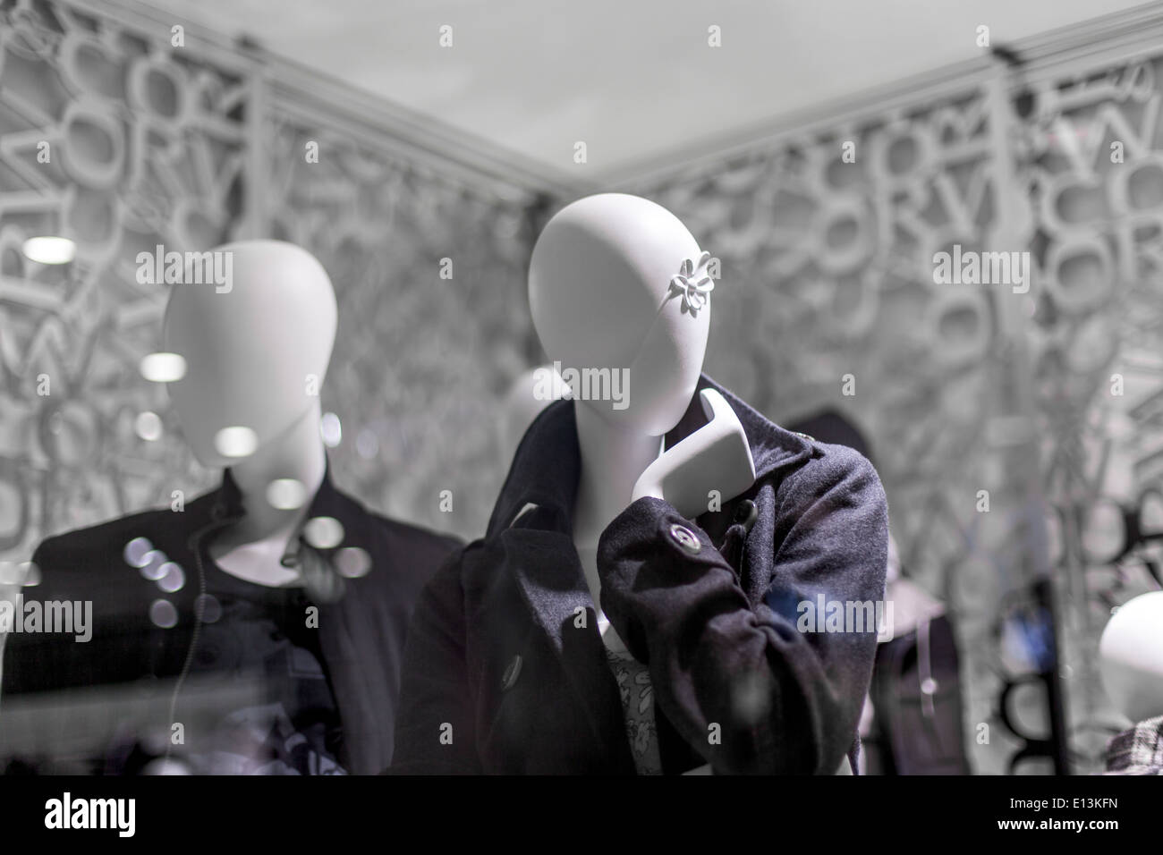 Mannequin wearing jacket hi-res stock photography and images - Alamy