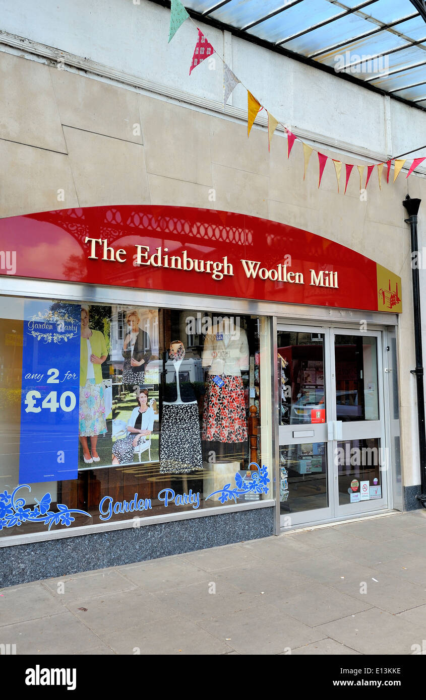 The Edinburgh Woollen Mill Buxton Derbyshire England UK Stock Photo - Alamy