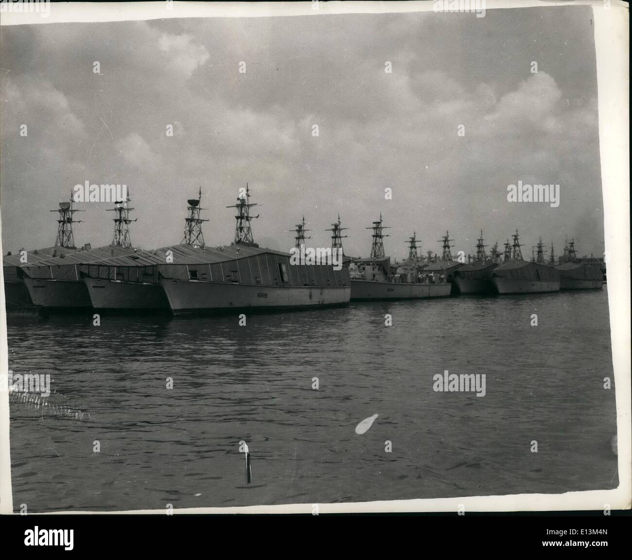 Mar. 22, 2012 - Coastal M.T.B.'s in Mothballs Navy Craft in Reserve ...