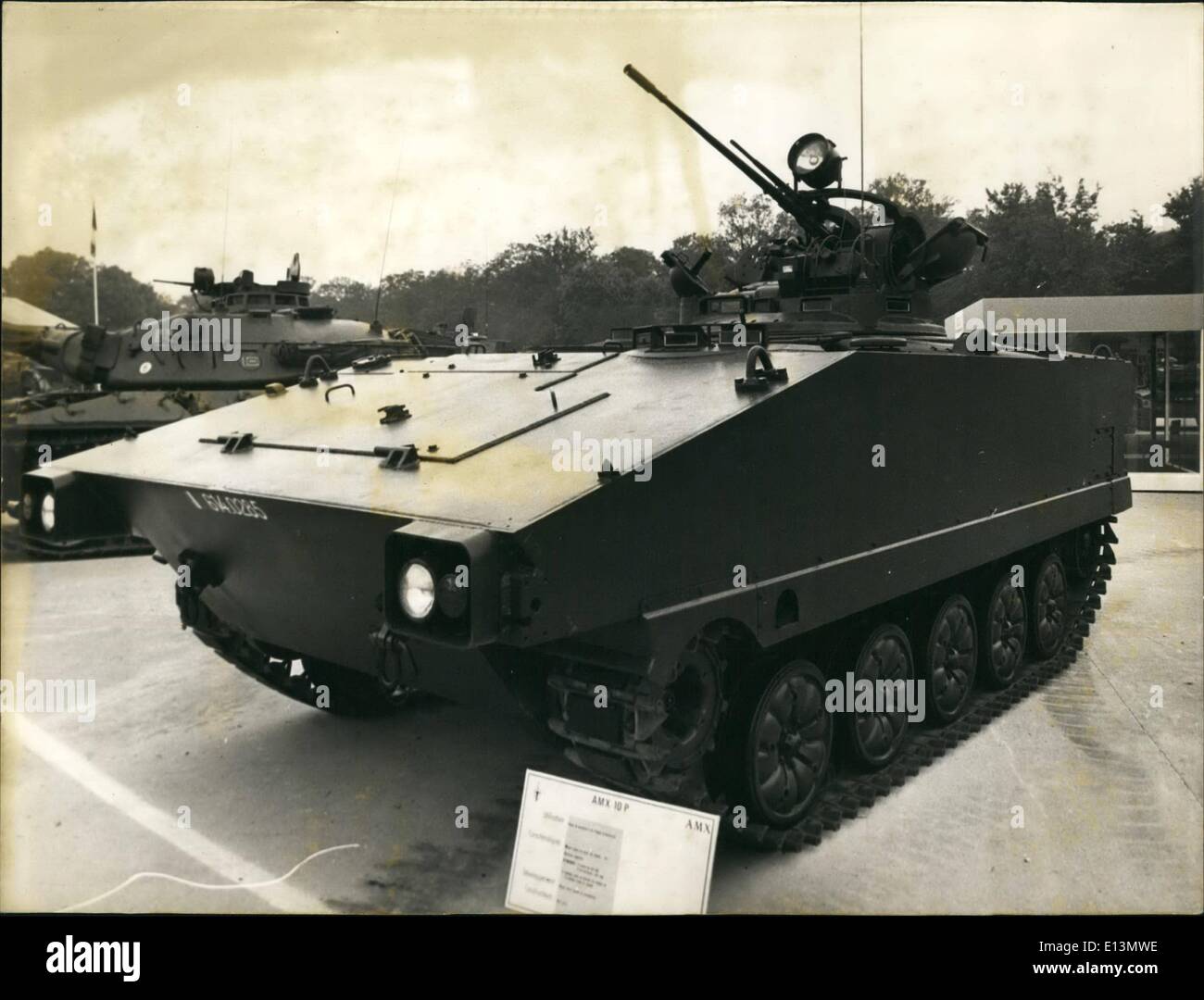France exhibits her armoured vehicles hi-res stock photography and ...