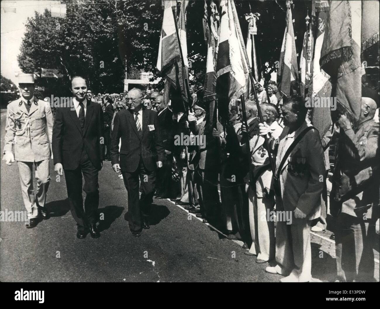 40th anniversary d day in south france hi-res stock photography and ...