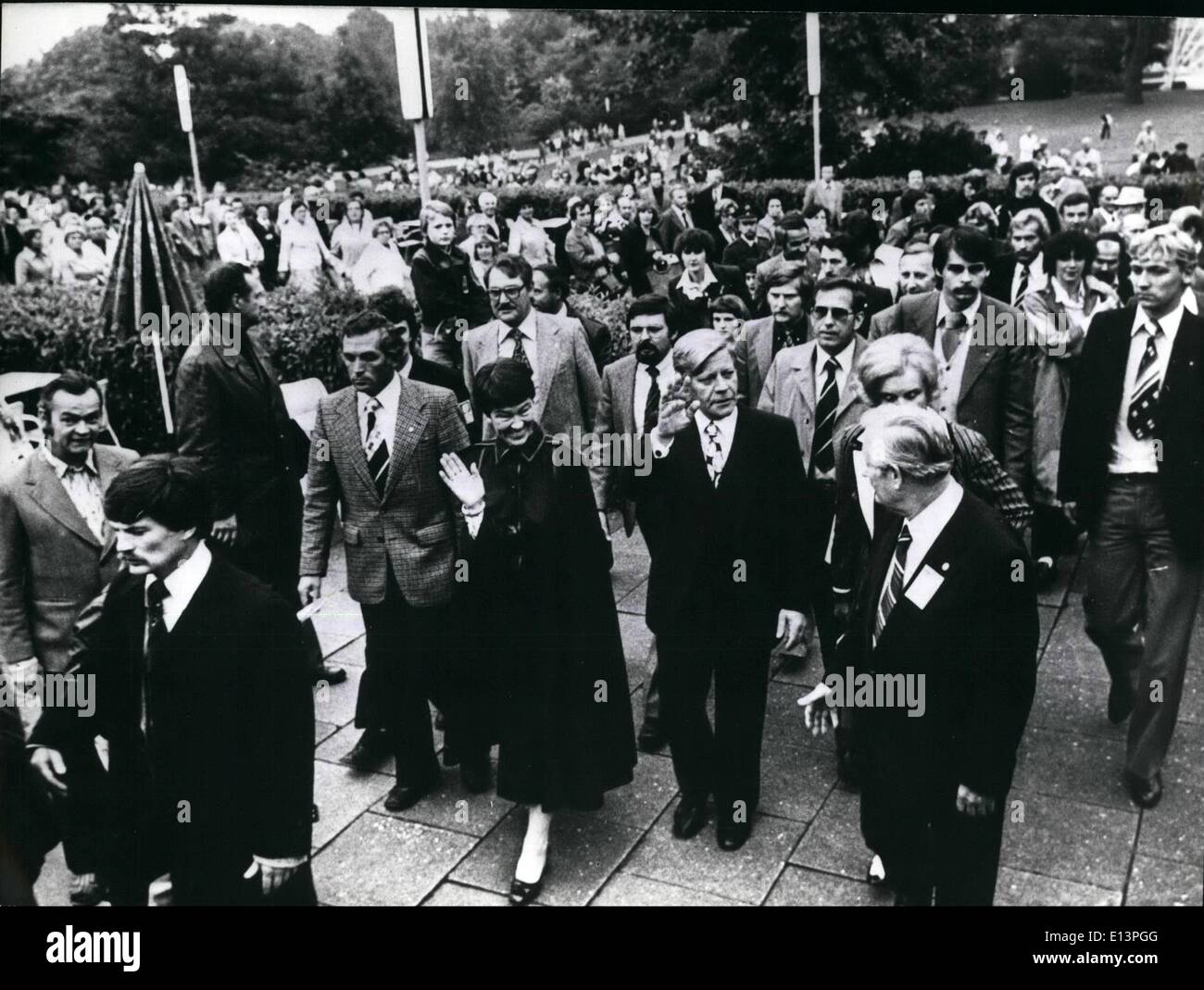 Mar. 22, 2012 - SCHIMDT-FESTIVAL AT ESSEN/WEST-GERMANY: Helmut Schmidt ...