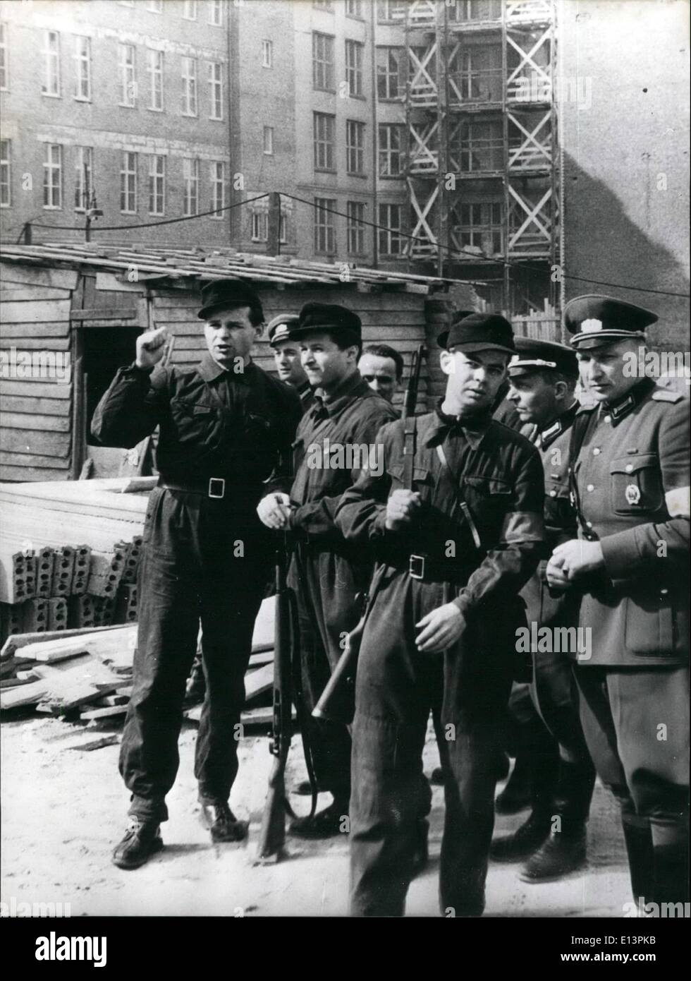 Mar. 22, 2012 - Street fights in East Berlin The East zone government ...