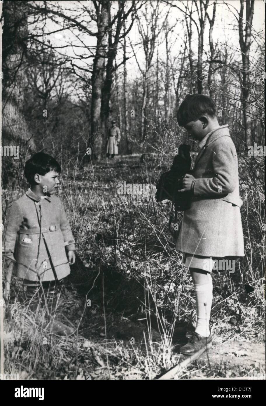 Mar. 27, 2012 - Eight year old Crown Prince Peter of Yugoslavia already ...