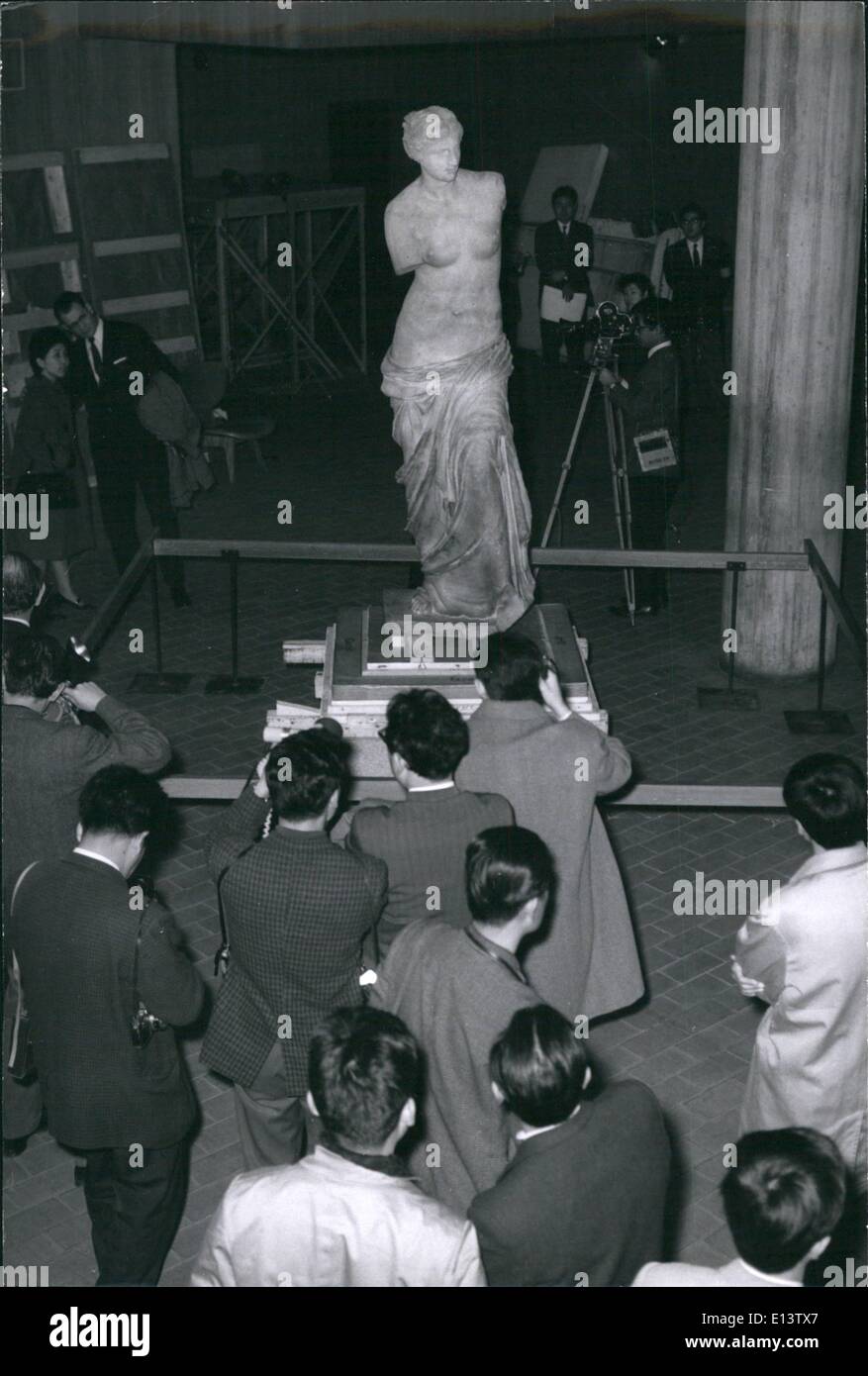 Mar. 27, 2012 - Japanese press meet Venus. Venus De Milo, one of the ...