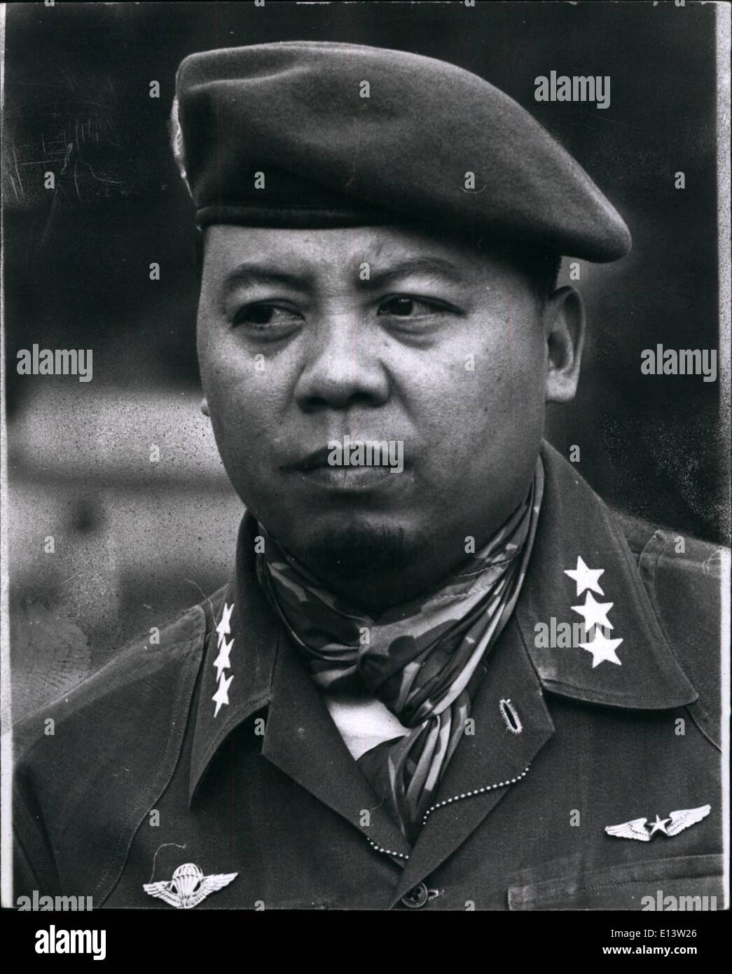 Mar. 27, 2012 - Top Military Junta Leader in South Vietnam.: Major ...