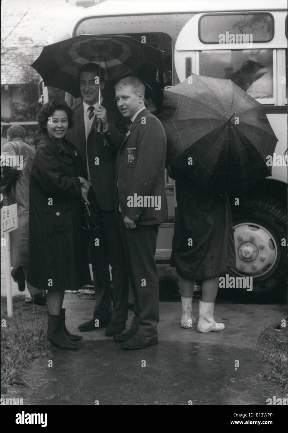 Mar. 27, 2012 - Tokyo Olympics: David Haller centre , the British 100m ...