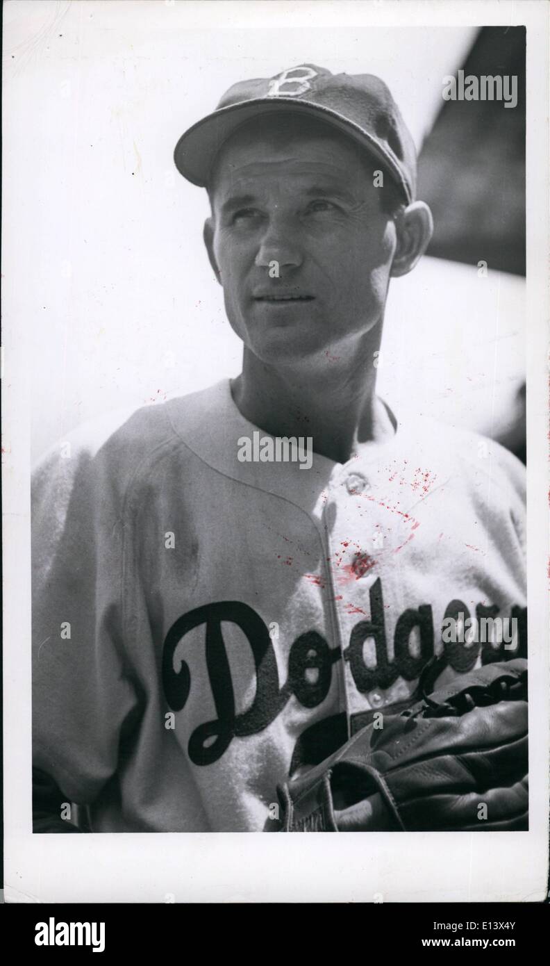 Mar. 27, 2012 - Preachers Roe, Pitcher, Brooklyn Dodgers Stock Photo ...