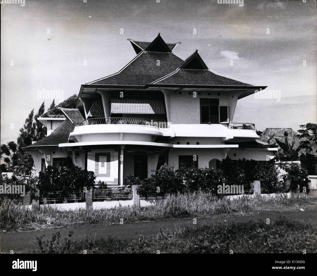 Mar. 27, 2012 - Modern Version Of Traditional Central Sumatran Domicile ...