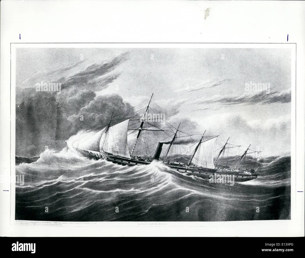 Iron screw steamship hi-res stock photography and images - Alamy