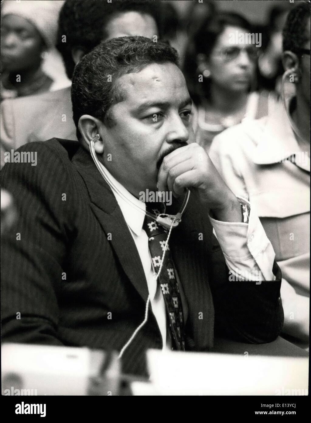 Mar. 31, 2012 - Pedro Verona Pires, Prime Minister of the Cape, Verde ...