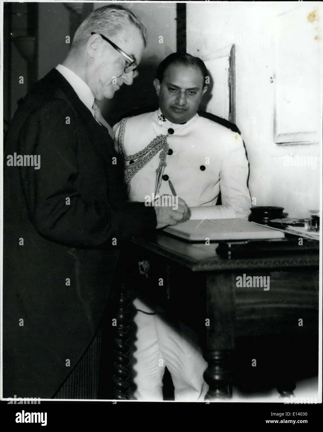 Mar. 31, 2012 - United States new Ambassador for Ceylon and Mr. Andrew ...