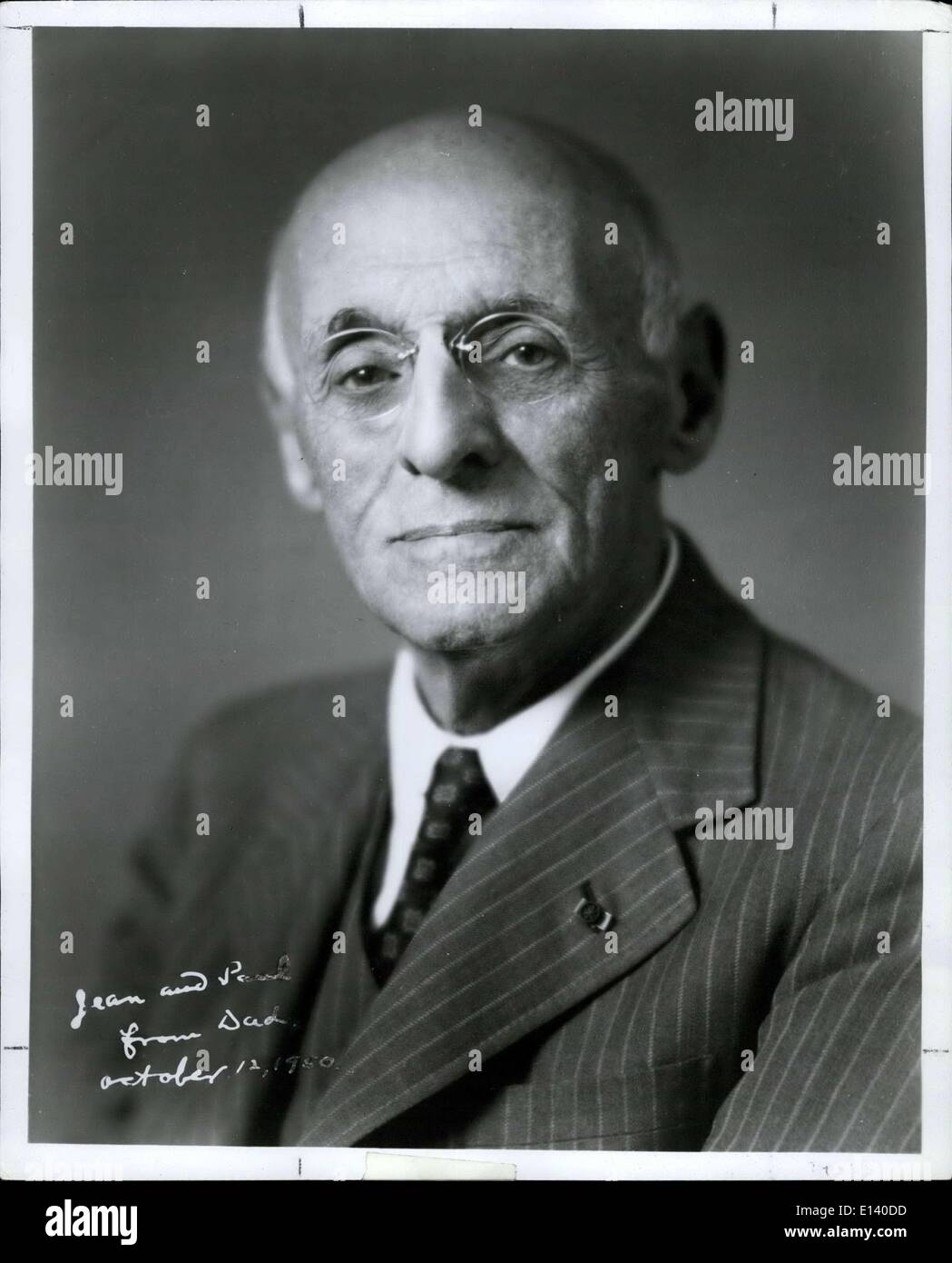 Abraham flexner 1950 hi-res stock photography and images - Alamy