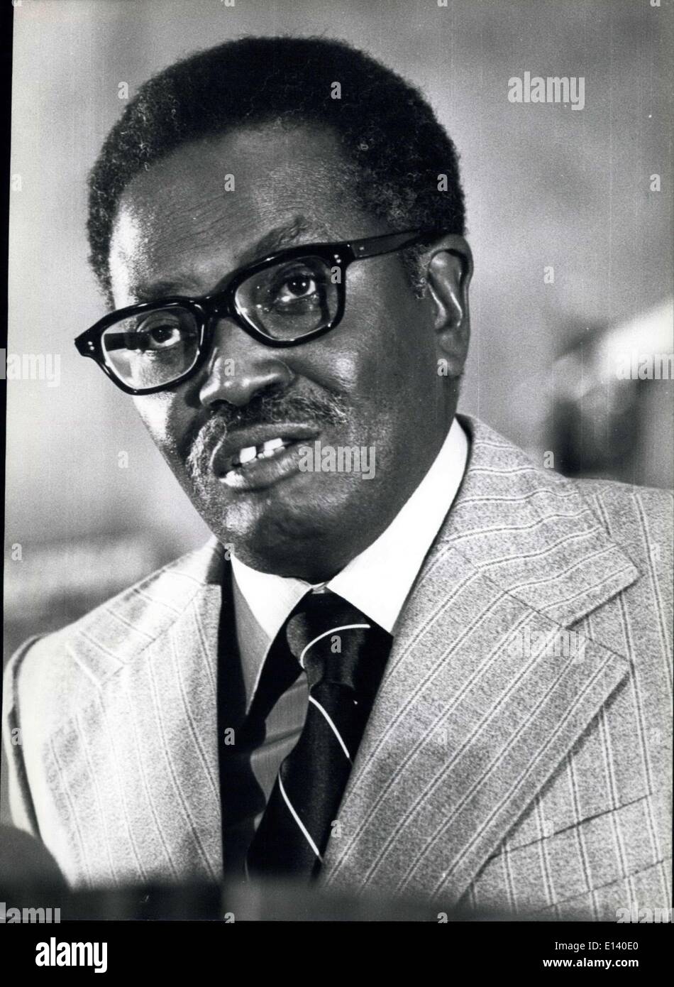 Mar. 31, 2012 - Dr. Agostinho Neto, President of Angola since 11 ...