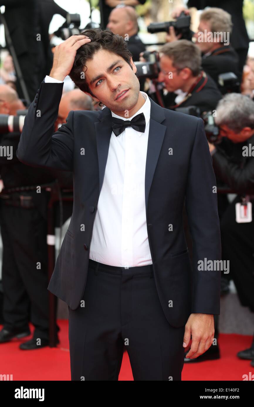 American actor Adrian Grenier attends the premiere of «The Search ...