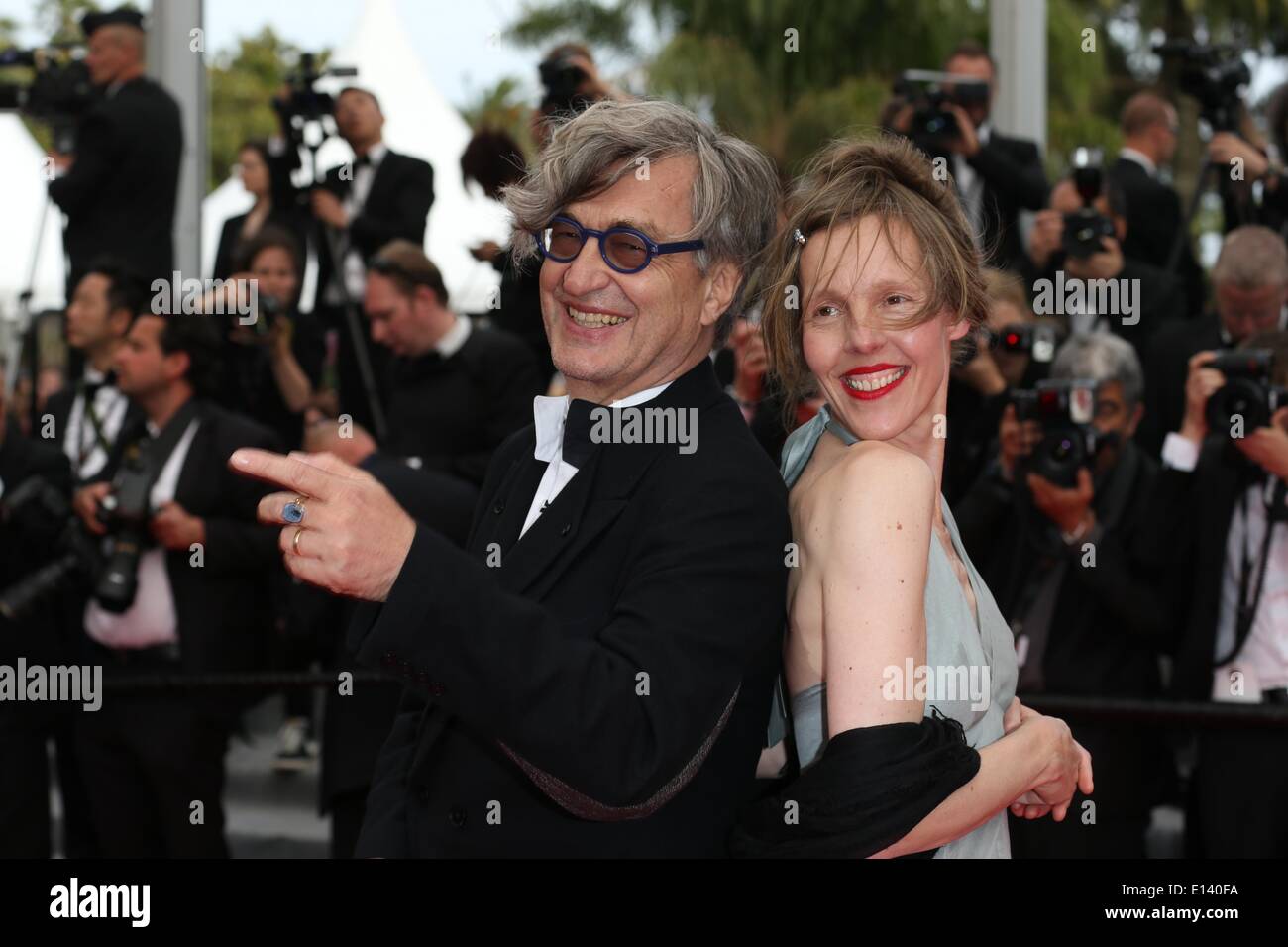 Wim wenders and wife donata hi-res stock photography and images - Alamy