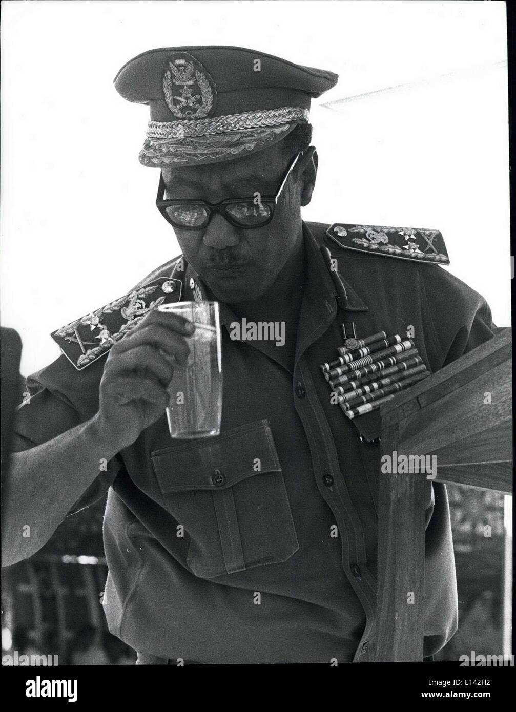 President gaafer mohamed nimeri hi-res stock photography and images - Alamy