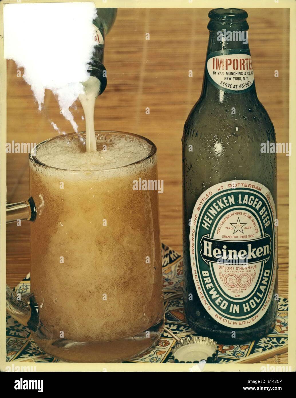 2012 heineken lager hi-res stock photography and images - Alamy