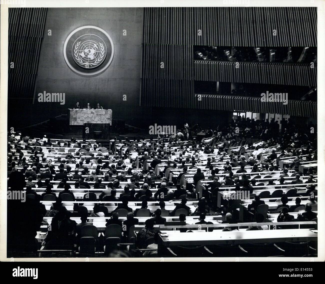 Un general assembly hall hi-res stock photography and images - Alamy