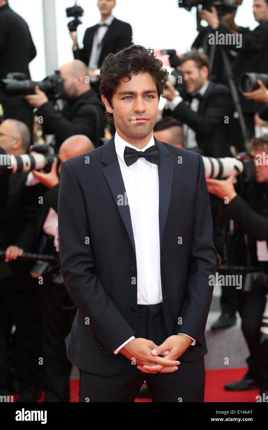 American actor Adrian Grenier attends the premiere of «The Search ...
