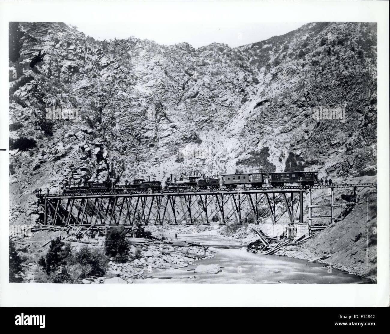 Transcontinental railroad hi-res stock photography and images - Alamy