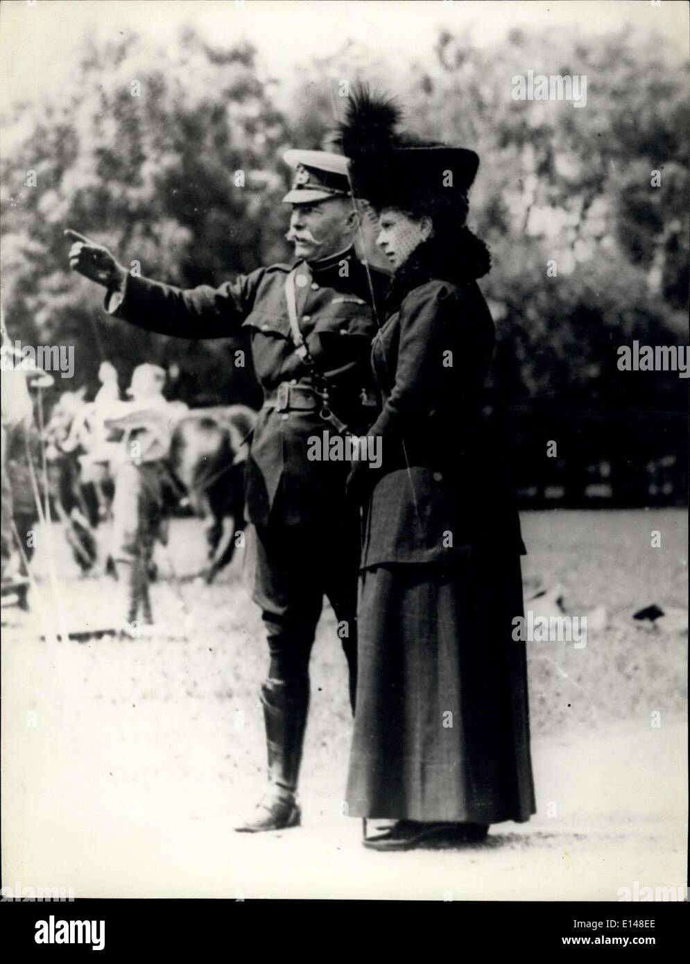 Apr. 17, 2012 - Pointing out the details. The Princess of Wales in 1906 ...