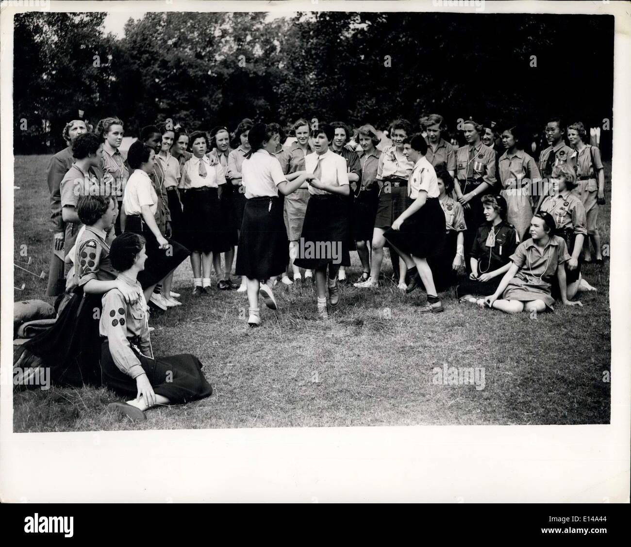 Girl guides camp hi-res stock photography and images - Alamy