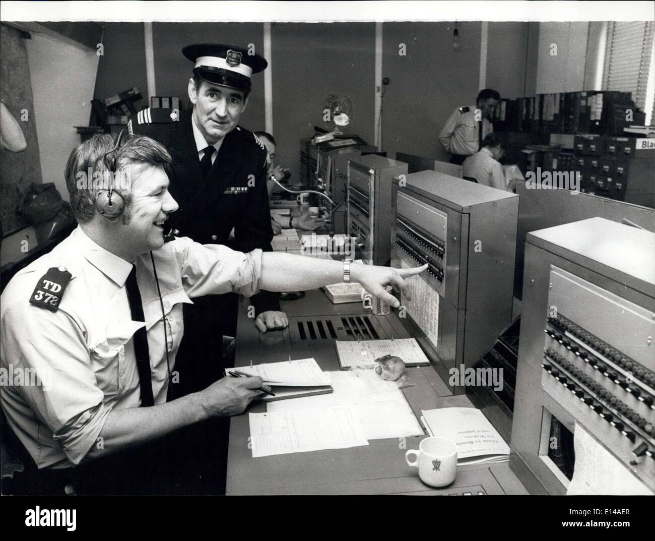 The Control Room At Scotland Yard High Resolution Stock Photography and ...