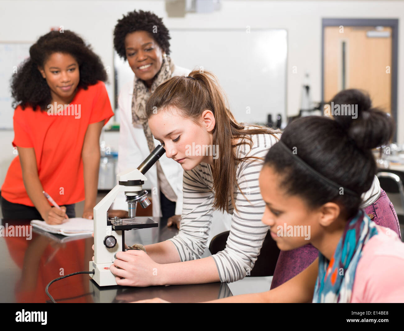 Chemistry teacher classroom hi-res stock photography and images - Alamy